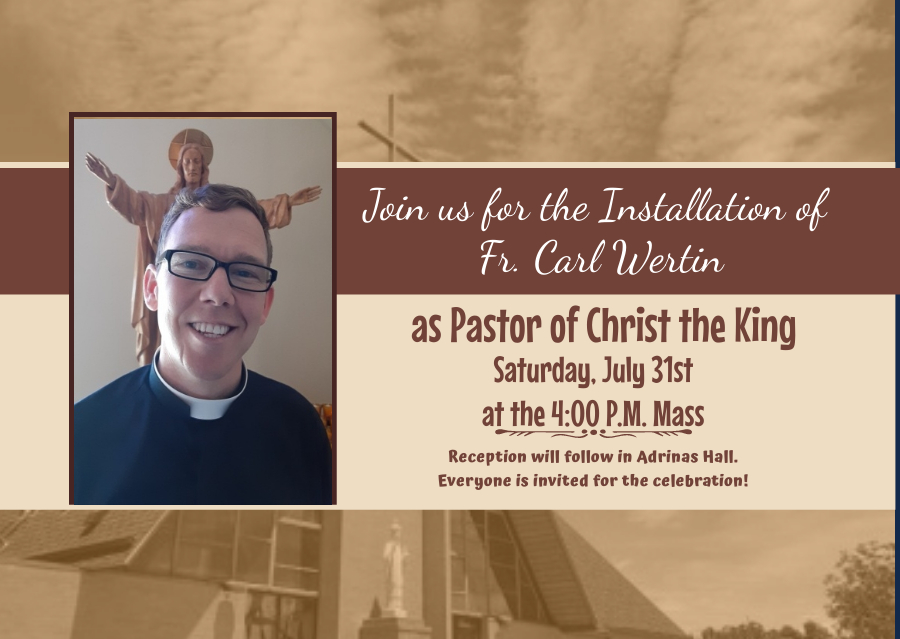 Front Page Article – Christ the King Catholic Parish