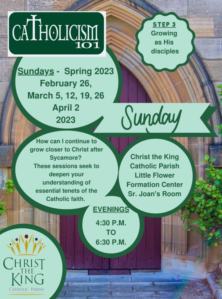 The Discipleship Pathway – Christ the King Catholic Parish