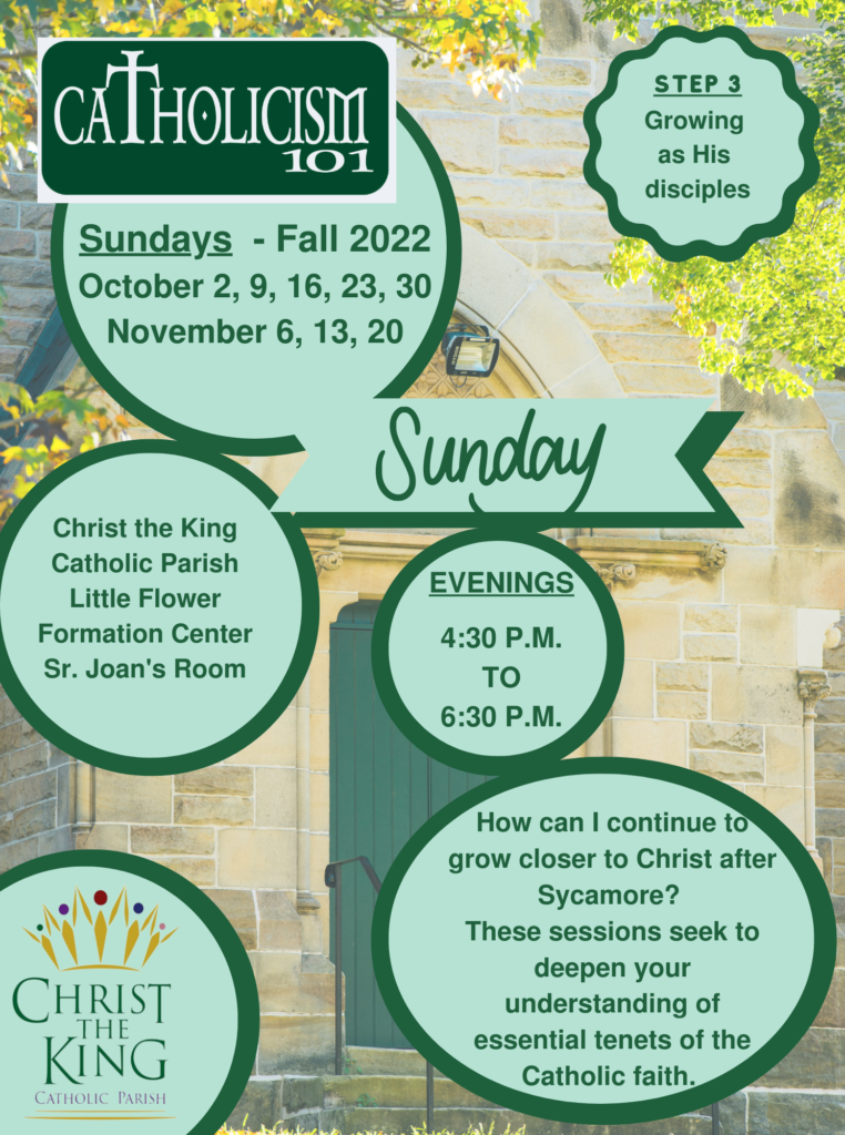 The Discipleship Pathway – Christ the King Catholic Parish