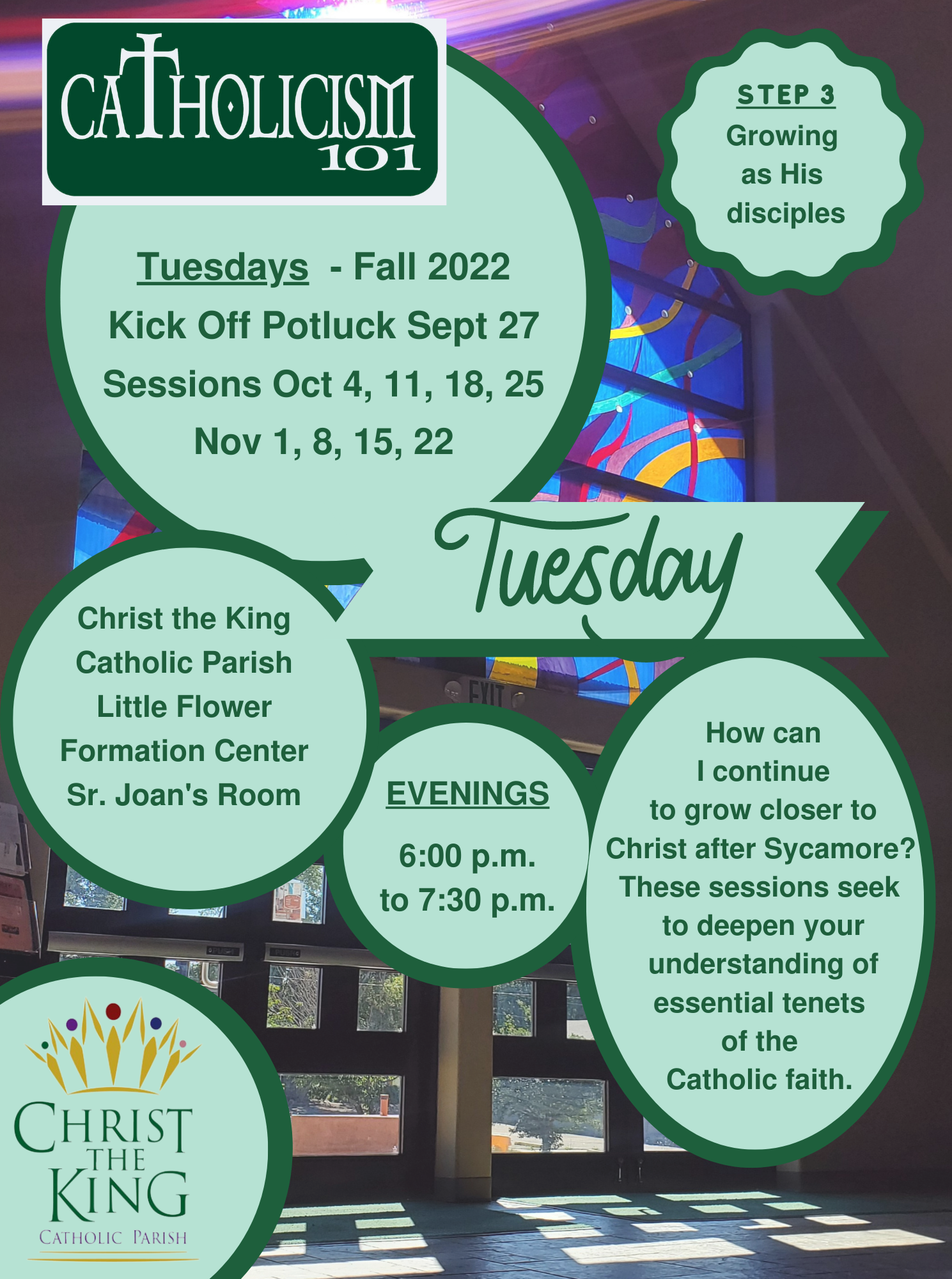 The Discipleship Pathway – Christ the King Catholic Parish