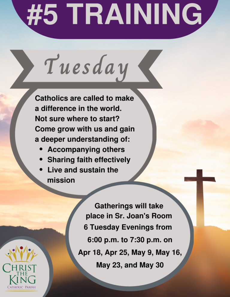 The Discipleship Pathway – Christ the King Catholic Parish