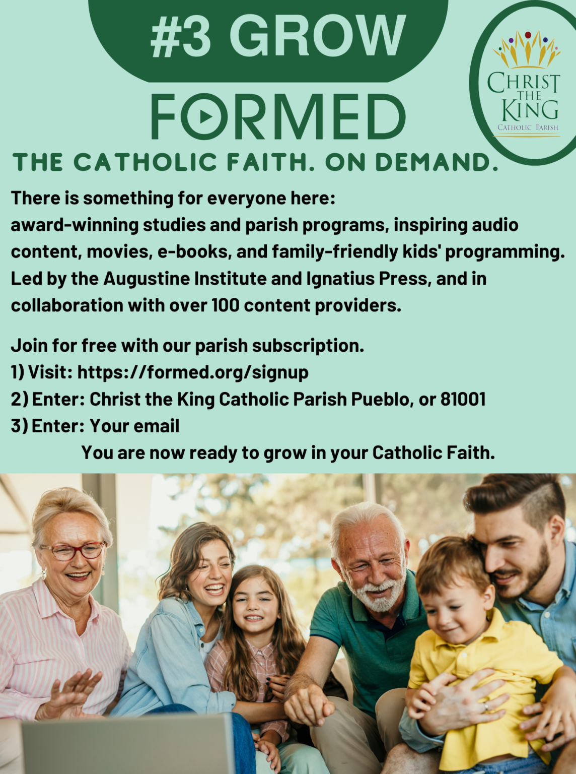The Discipleship Pathway – Christ the King Catholic Parish